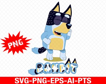Bluey Dxf Silhouette - Etsy