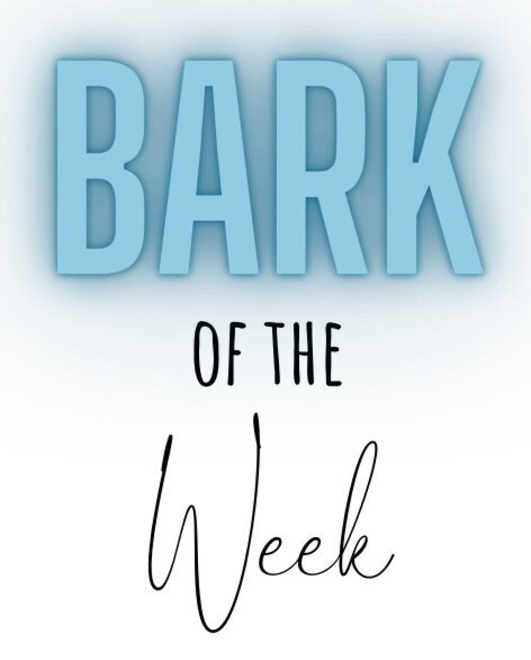 Bark of the Week Poster - Etsy