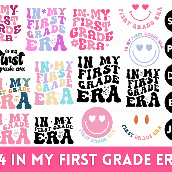 In My First Grade Era Png - Etsy