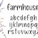 Farmhouse Script Font Bundle: SVG & TTF Fonts (digital Download) - Etsy