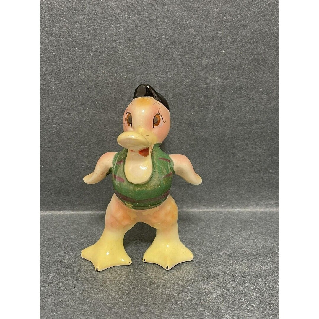 Vintage 1950s Anthropomorphic Duck Ceramic Figurine 5 Inch Made in ...