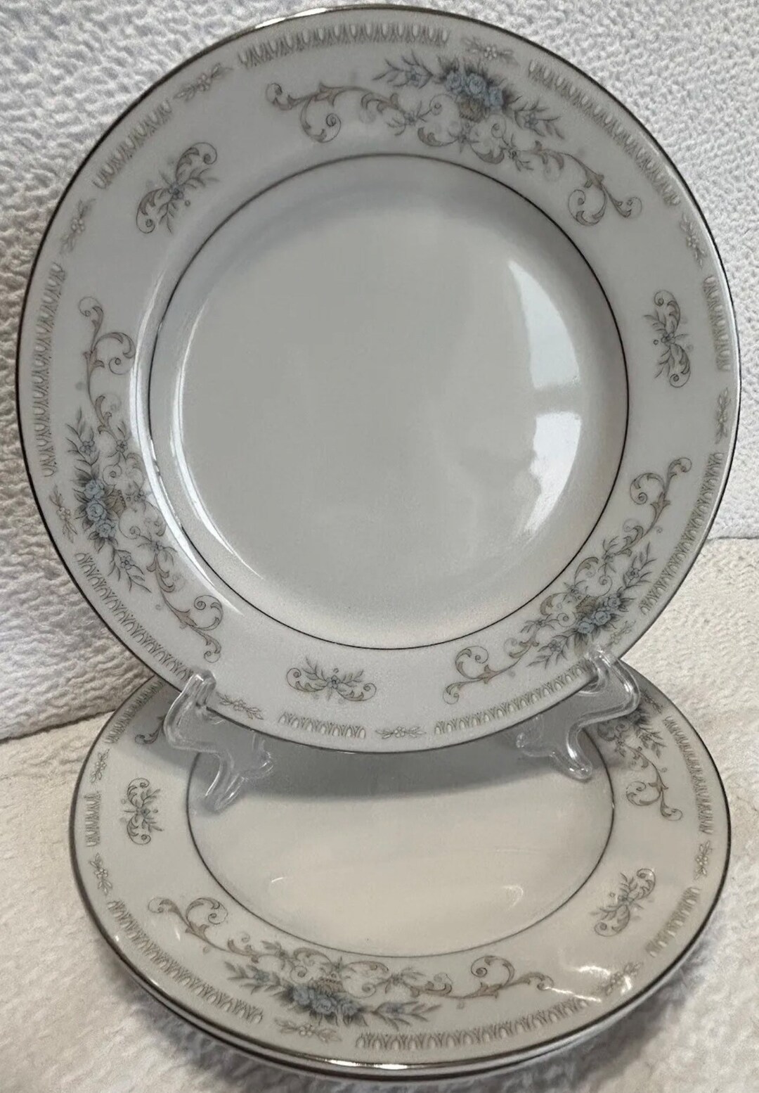 Wade Fine China of Japan Diane Pattern 6 3/8” Bread Plates Set of 3 ...