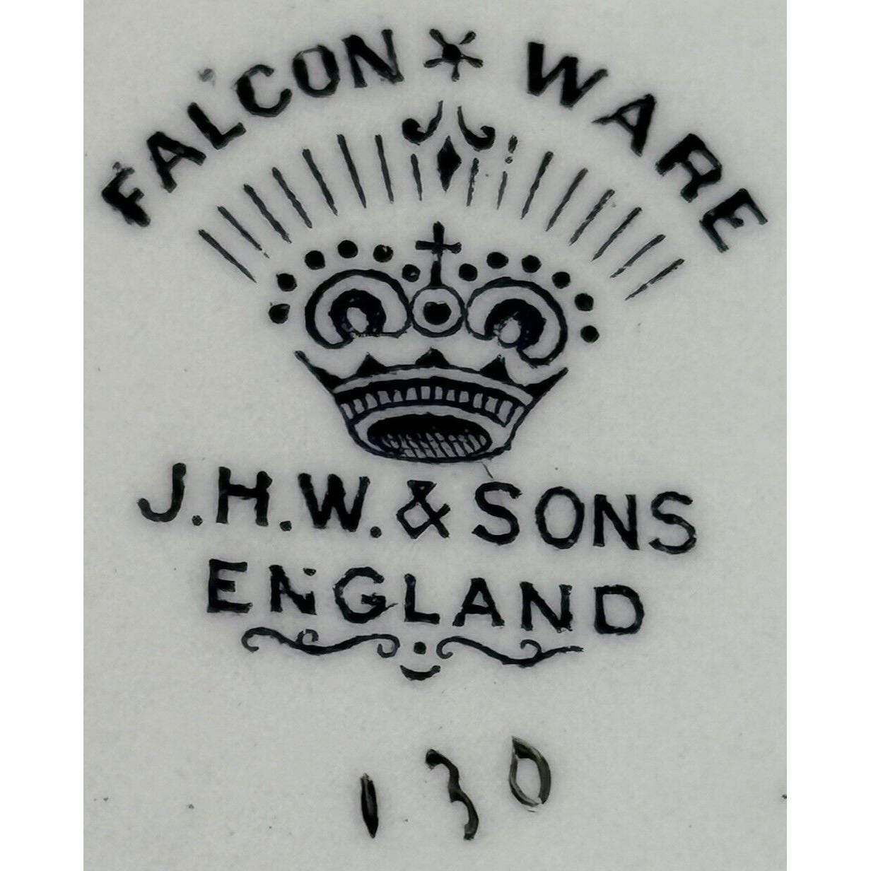 Falcon Ware John Henry Weatherby and Sons England Vintage 1928 Makers ...