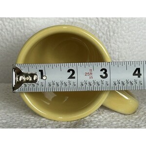 Vintage Homer Laughlin Denver Coffee Cups/mugs Sunflower Yellow ...