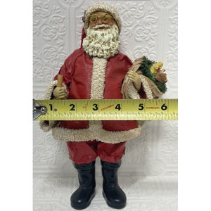 Dept 56 Possible Dreams Clothtique Santa Bell Ringer Bag of Toys 10 Vtg ...