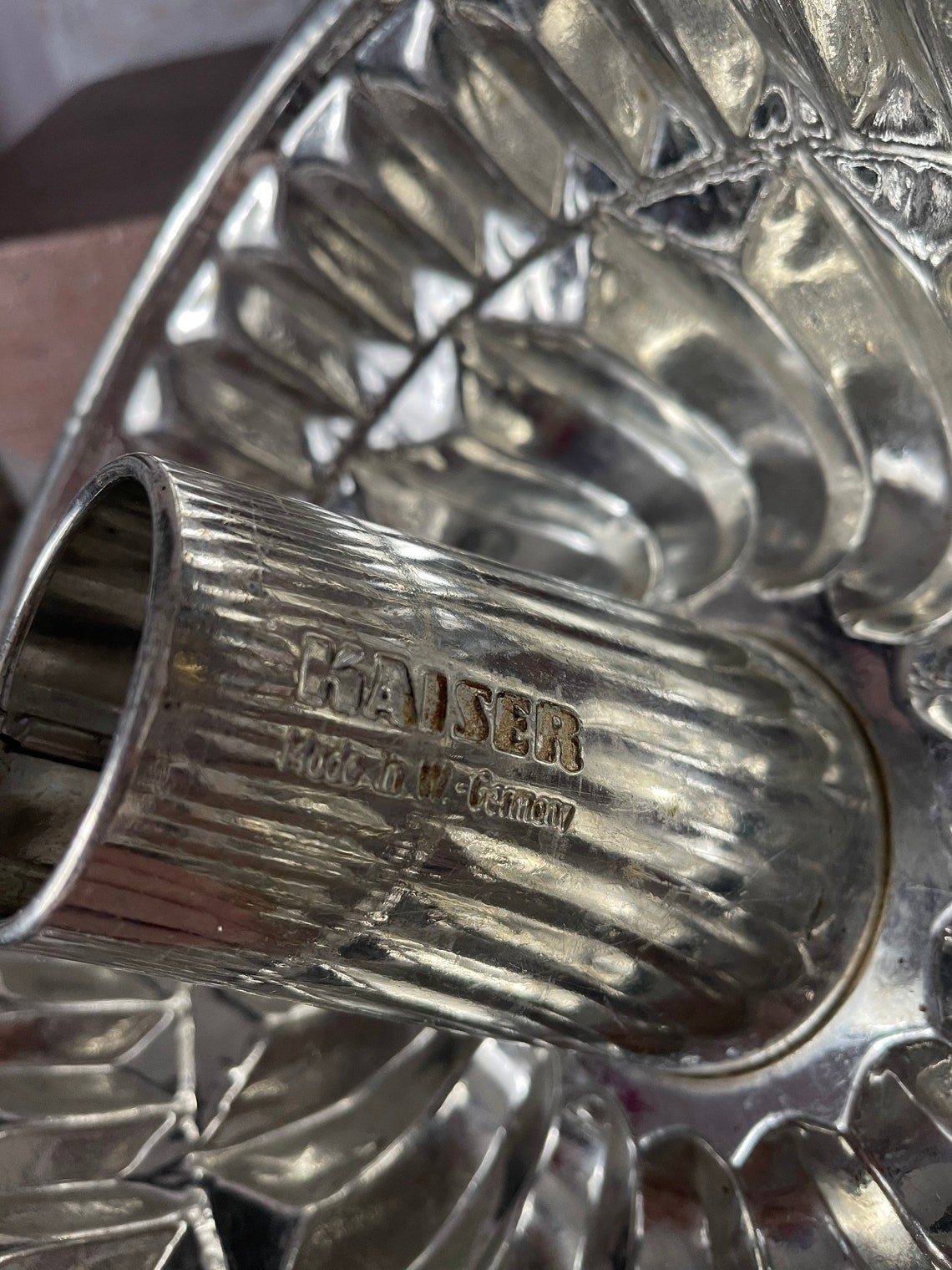 Kaiser Made in Germany Vintage Bundt Pan Jello Mold 1950s - Etsy