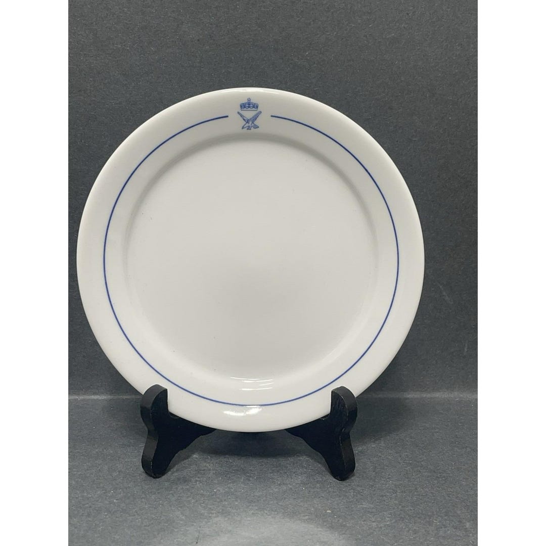 Vintage Porsgrund Norwegian Air Force Plate: Royal Norway Memorabilia ...