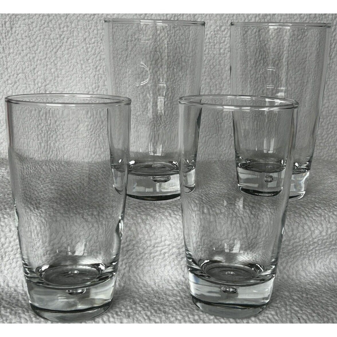 Bormioli Rocco Luna Bubble Tumblers Set of 4 5 3/4H X 3W Bubble in ...