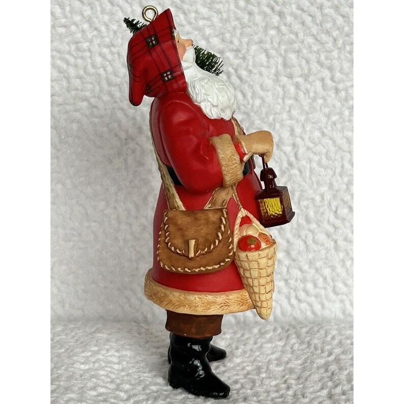 Vintage 2000 Hallmark Cards Inc. Santa Clause/christmas Tree Lantern ...
