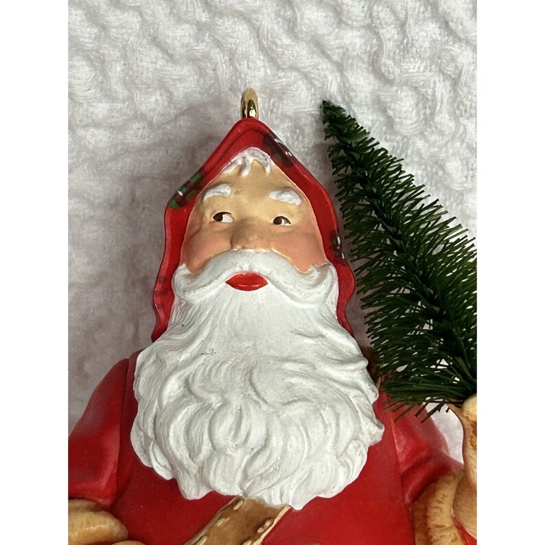 Vintage 2000 Hallmark Cards Inc. Santa Clause/christmas Tree Lantern ...