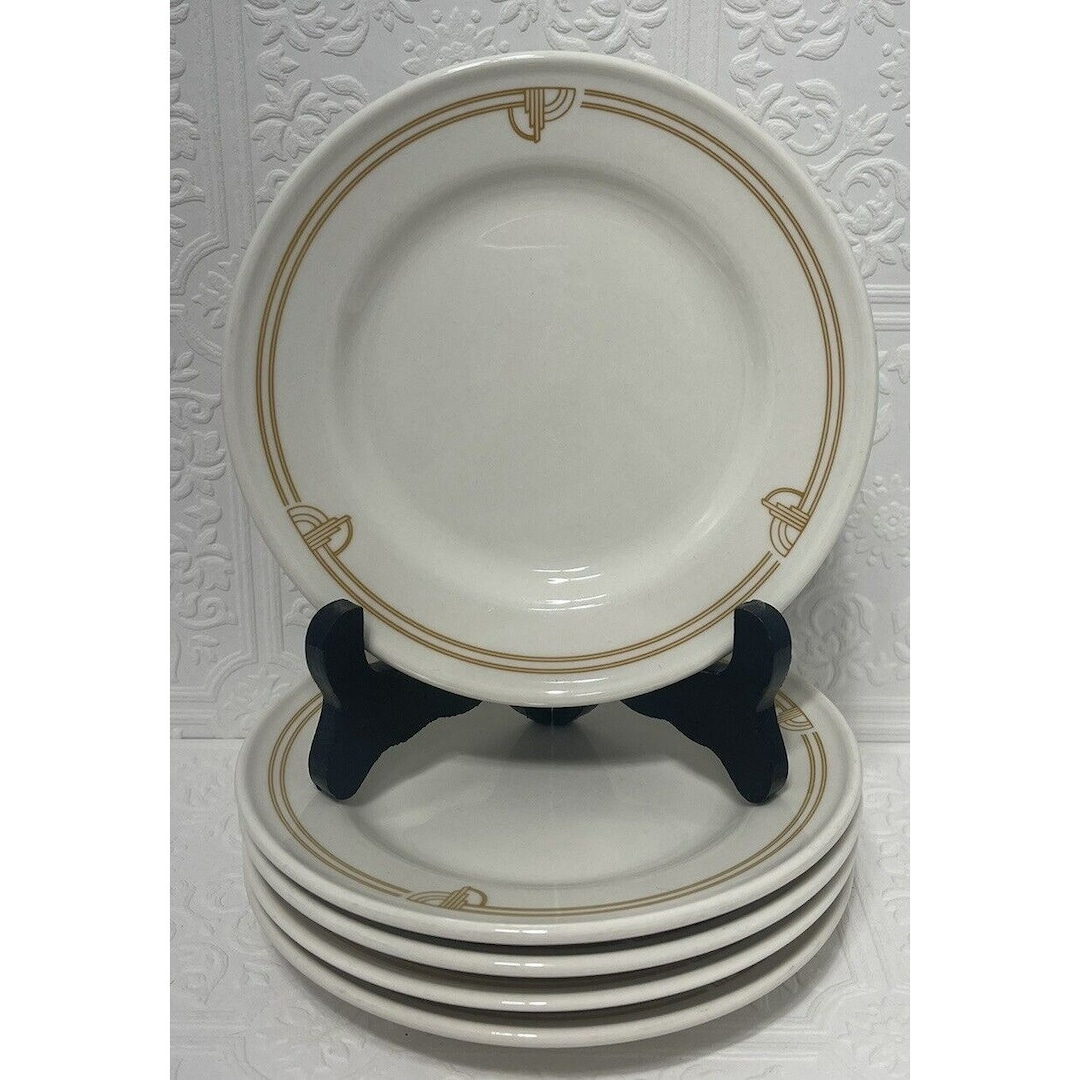 Set of 5 Side Plates Restaurant Ware Classic by ONEIDA Hotel Restaurant ...