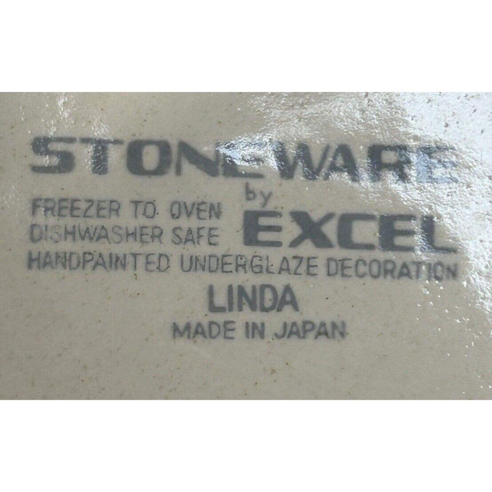 Stoneware by Excel 12 Inch Platter Linda Pattern Orange Yellow White ...