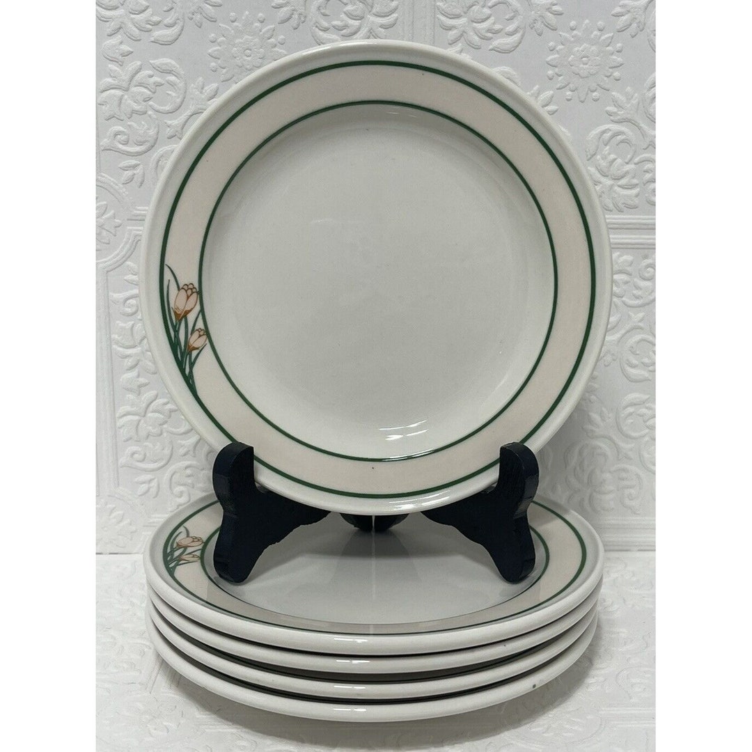 Mayer China Side Plates Set: Vintage Restaurant Ware With Floral Design ...