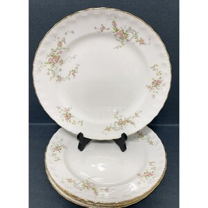 Pope Gosser Jean China 10 Inch Dinner Plate Set of 4 Made in USA ...