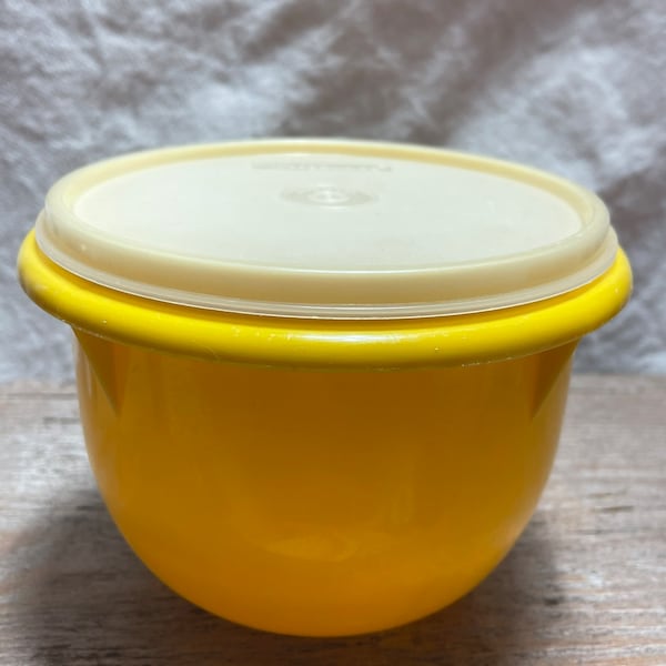 Yellow Tupperware - Etsy