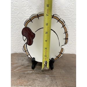POTTERY BARN Thanksgiving Gobble Turkey 7 Ceramic Salad - Etsy