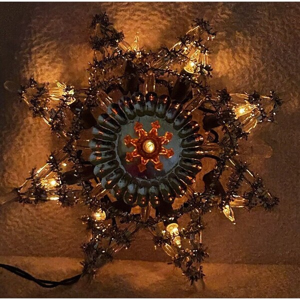 Star Tree Topper Vintage - Etsy