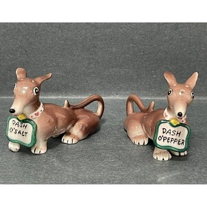 Vintage Japan Dachshunds Dogs Dash O Salt Pepper Salt and Pepper ...
