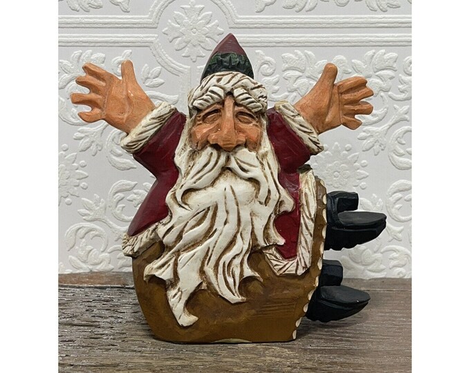 Santa Figure David Frykman Retired Portfolio Collection 1997 Vintage - Etsy