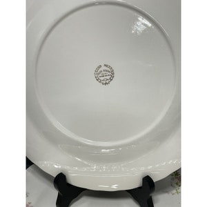 Pope Gosser Jean China 10 Inch Dinner Plate Set of 4 Made in USA ...