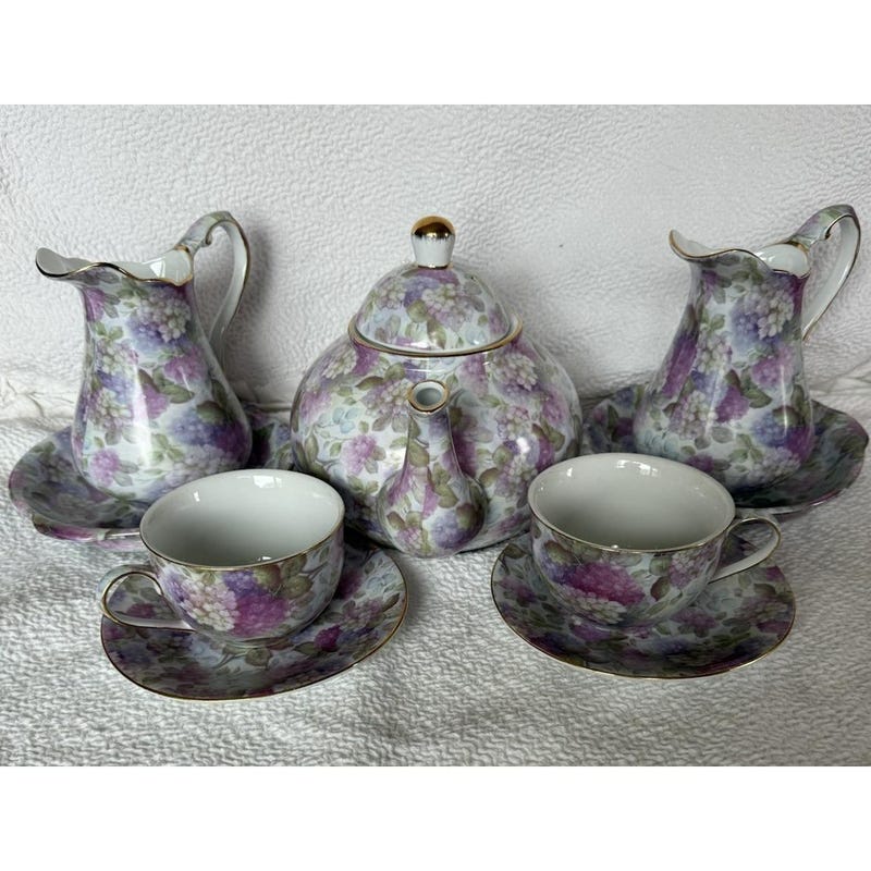 Hydrangea Tea Cup - Etsy