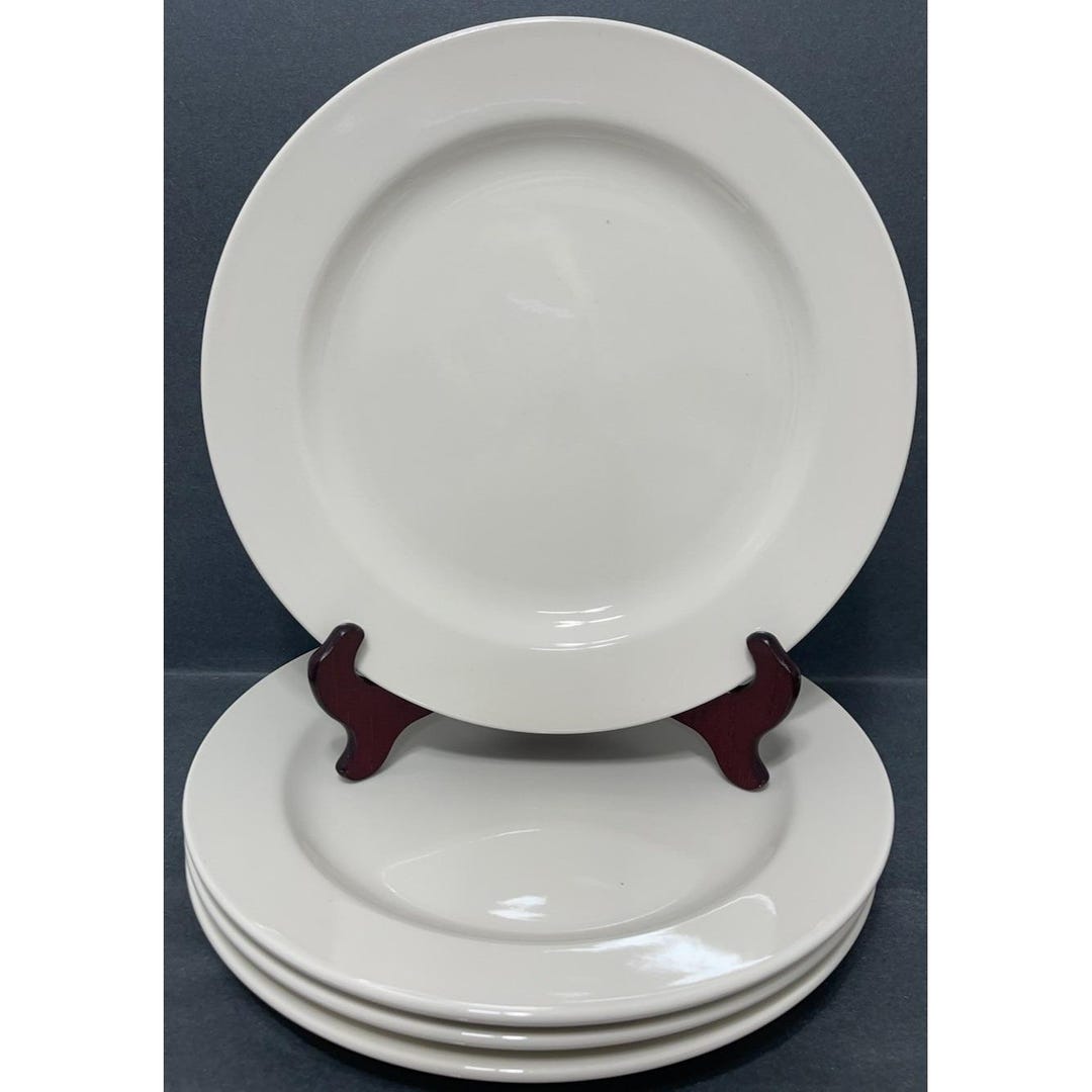 Homer Laughlin White Chop Plates - 12 Inch Restaurant Diner Ware - Etsy