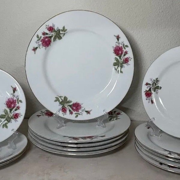 Rose Pattern China - Etsy