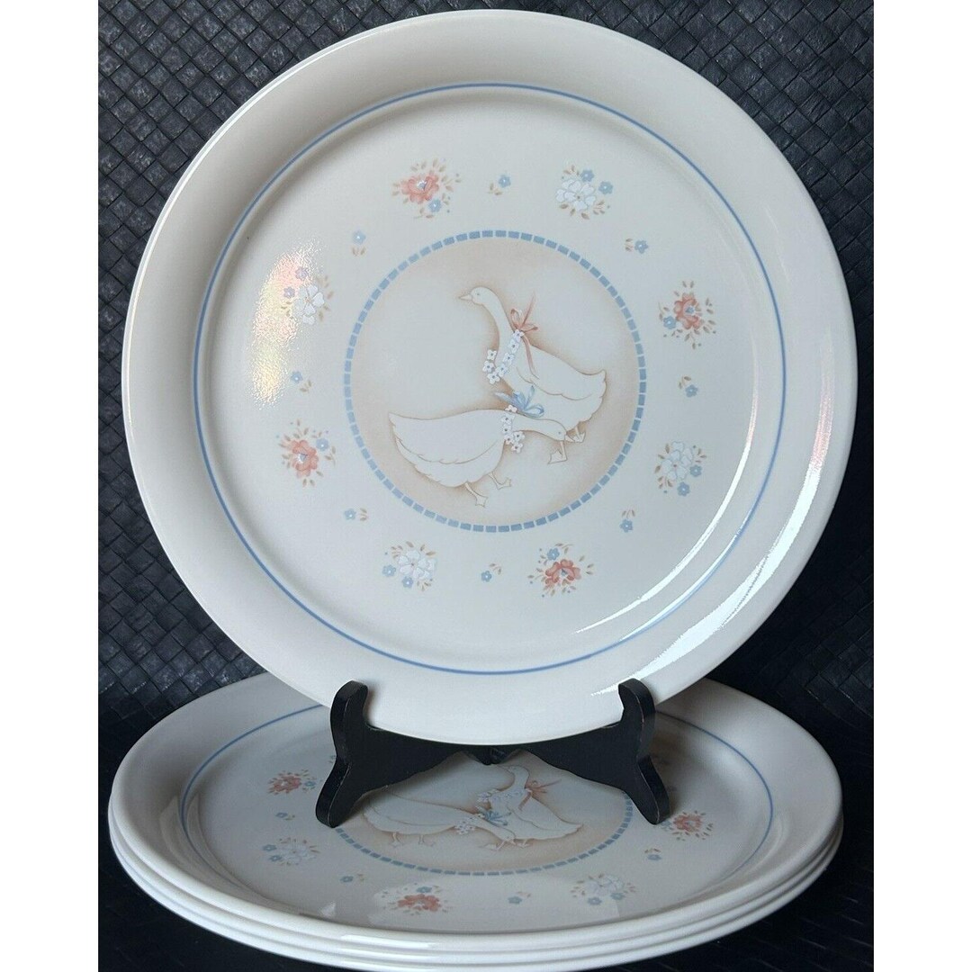 Corner Stone by Corning Country Promenade Set of 4 Dinner Plates 10 ...
