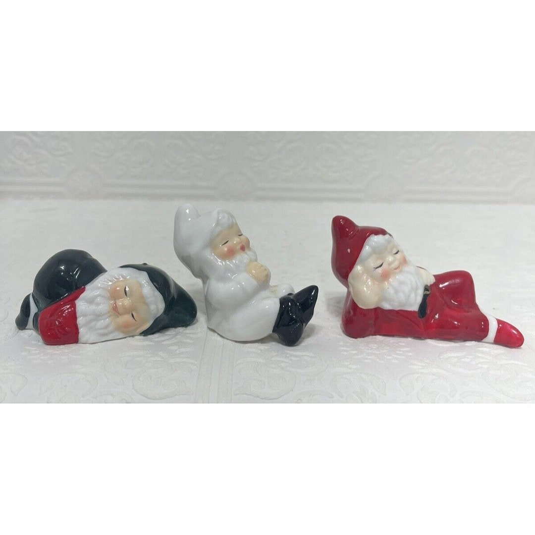Christmas Around the World Resting Elves Figurines Vintage in Box Set ...