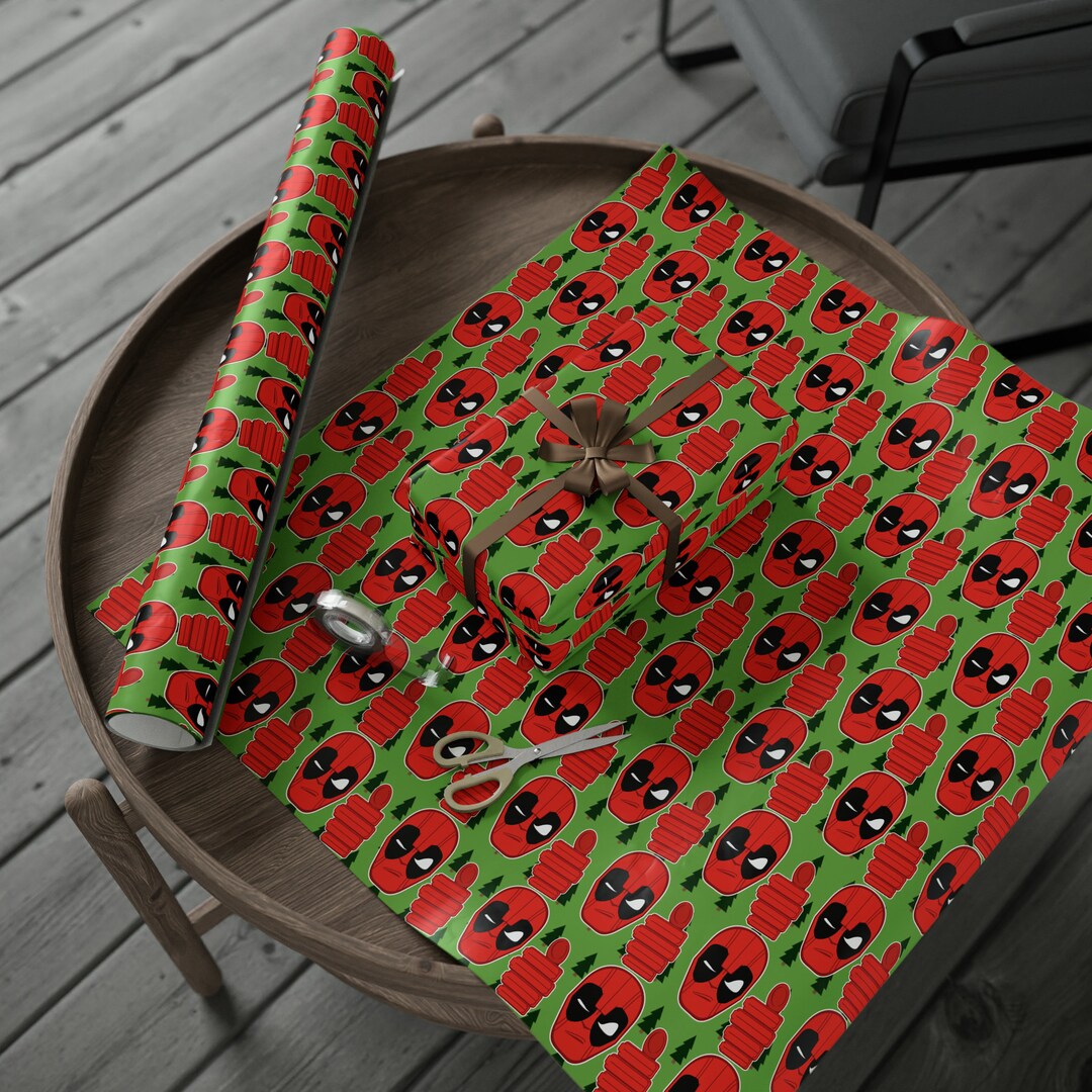 Deadpool Treez Wrapping Papers - Etsy