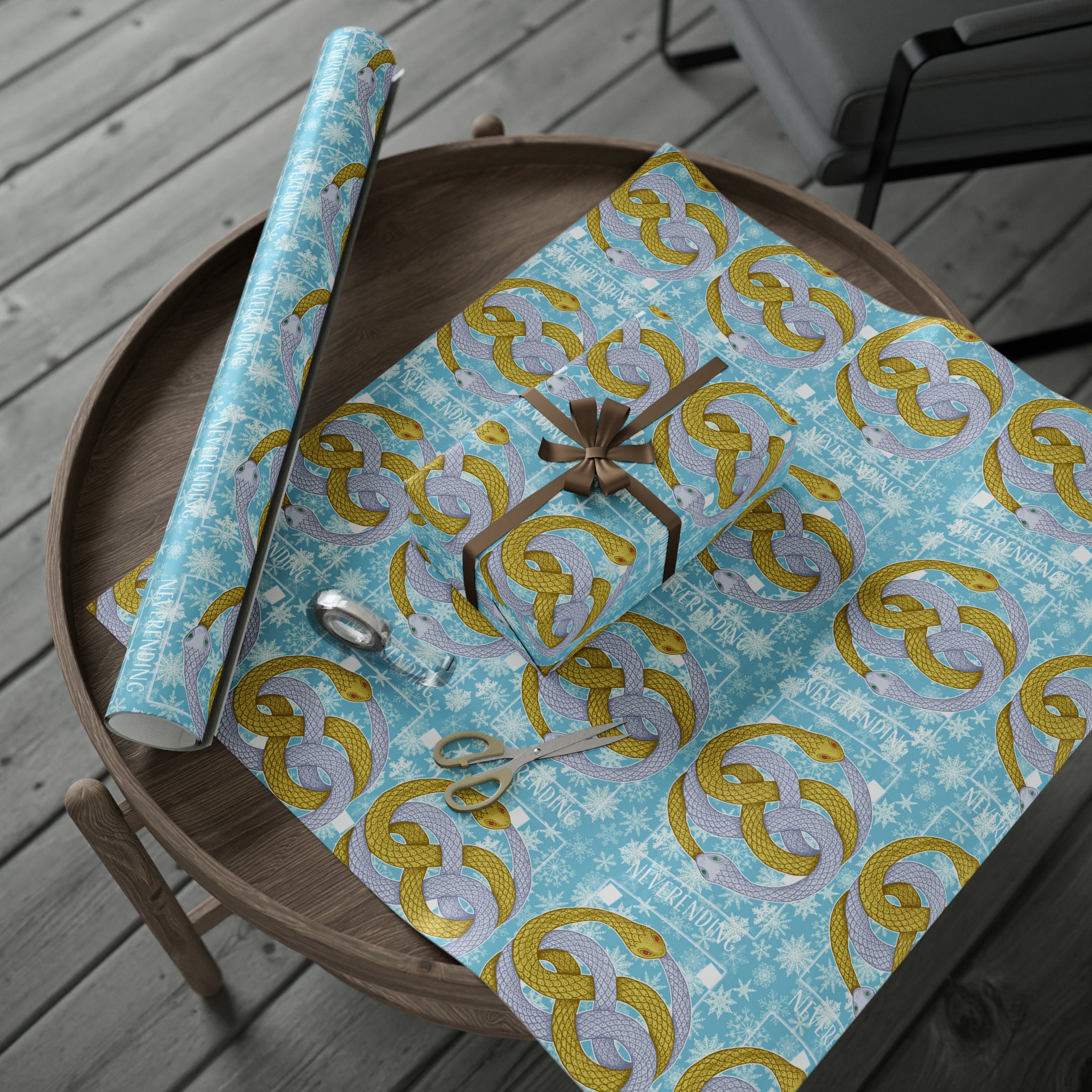 AURYN A Never Ending Christmas Story Wrapping Papers - Etsy