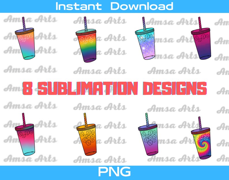 Loaded Tea PNG Clipart Loaded Tea Cup PNG Design Rainbow - Etsy