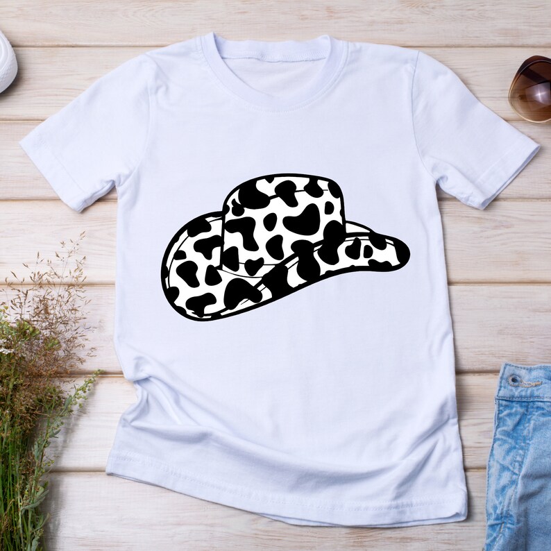 Cowhide Cowboy Hats PNG Cowboy Png Designs Cowboy - Etsy