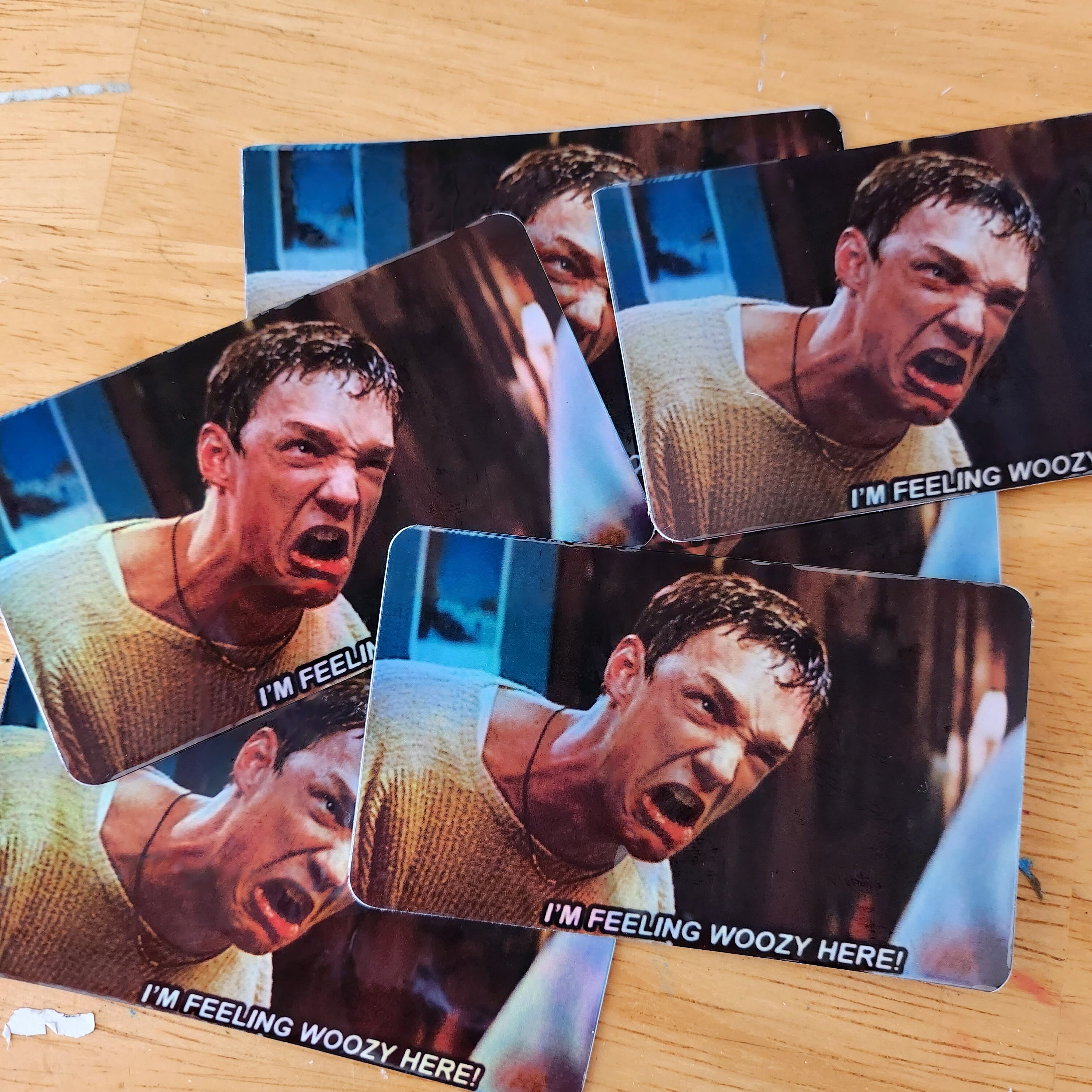 Stu Scream / Holographic Sticker / Waterproof / Cute Stickers - Etsy