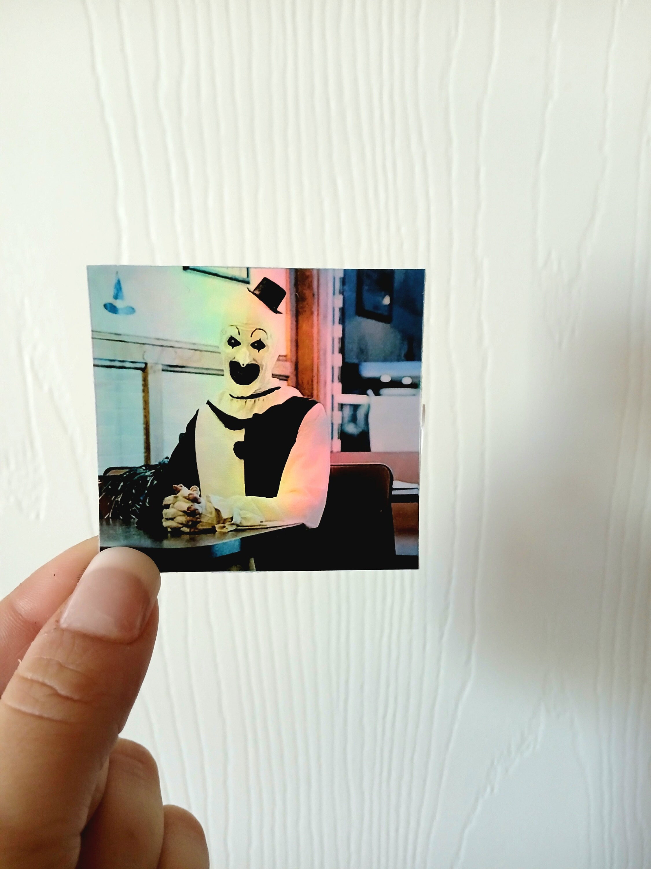 The Terrifier Holographic Sticker/ Arty Clown Sticker/ Funny / Cute ...