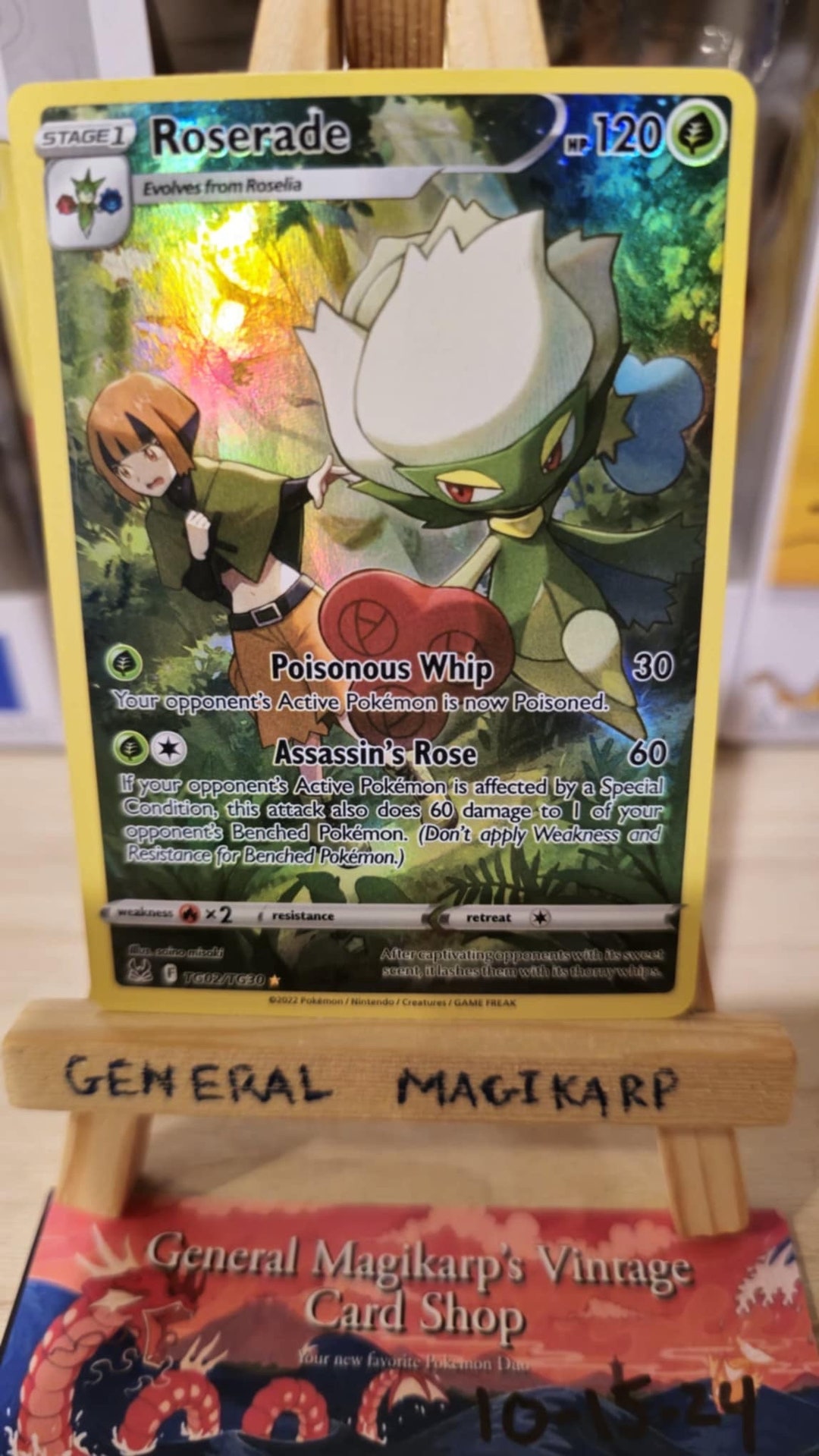 Roserade - Trainer Gallery - Etsy