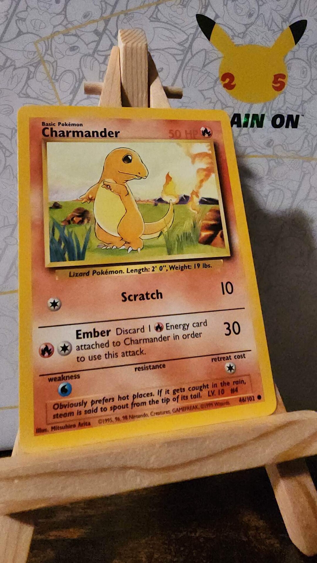 Base Set Charmander - Etsy
