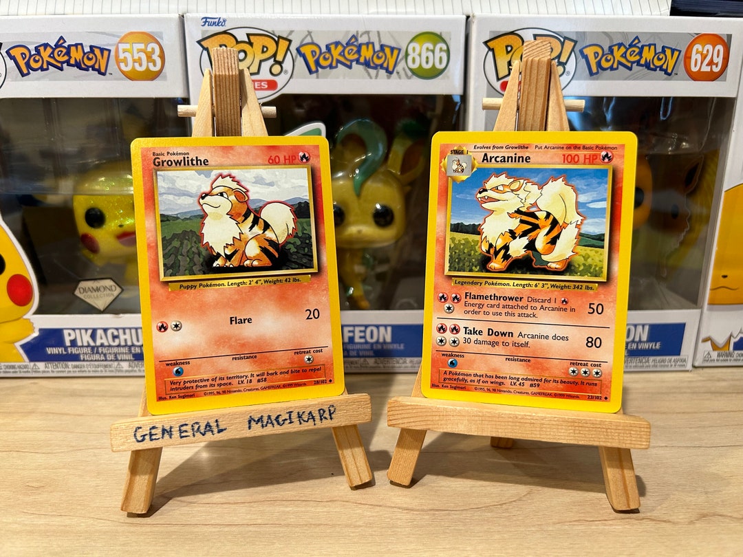 Growlithe / Arcanine Evolution Bundle - Etsy