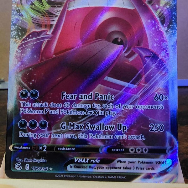 Gengar Vmax Card - Etsy
