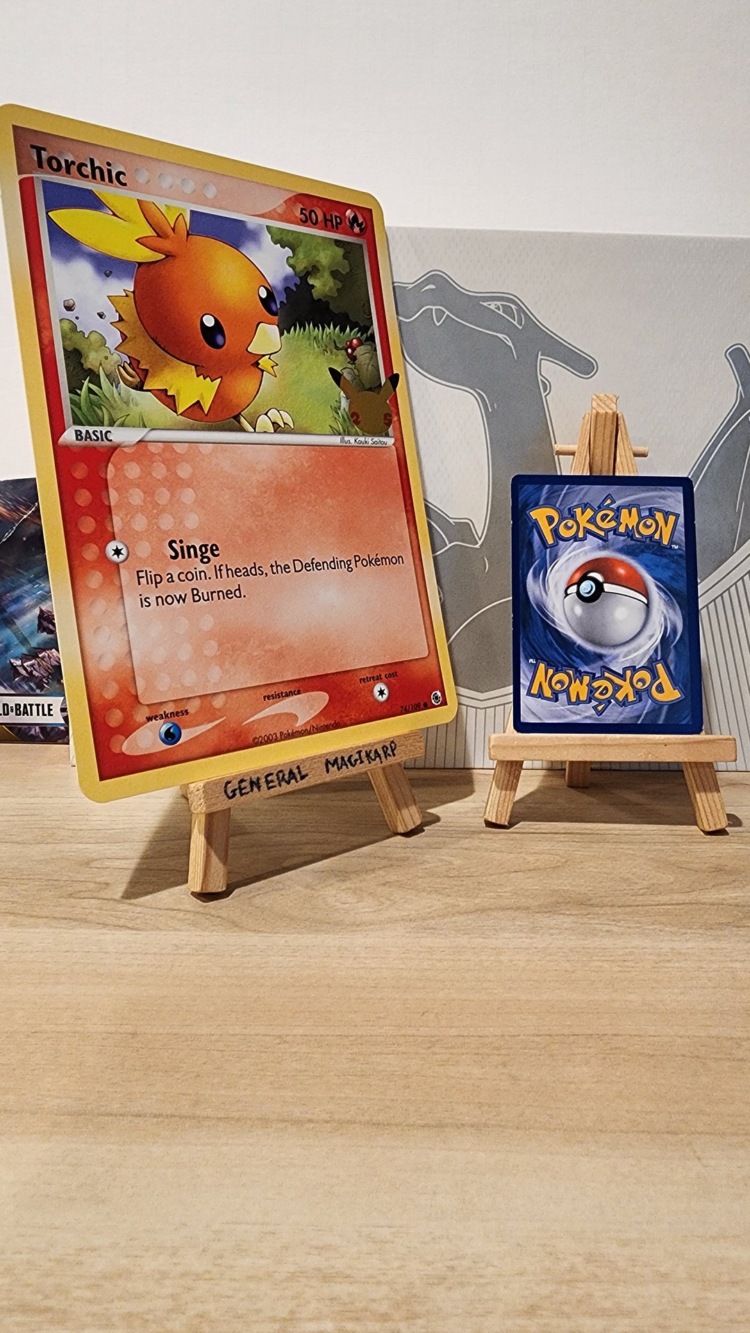 Torchic - Oversized Card - Etsy