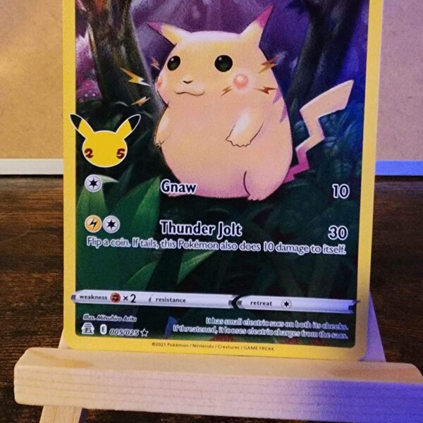 Pikachu Full Art - Etsy
