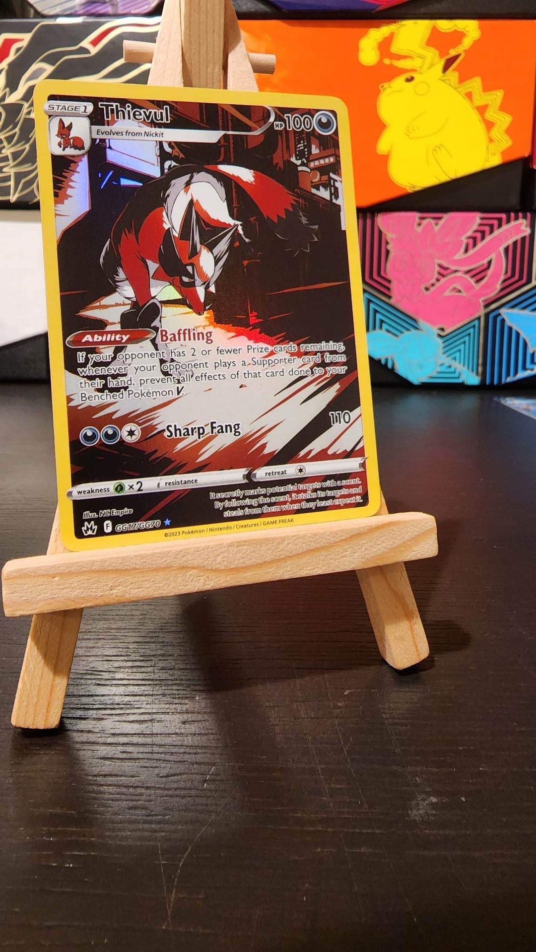 Thievul - Galarian Gallery - Etsy