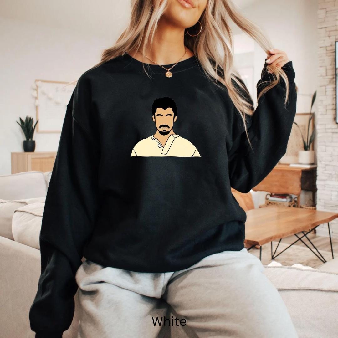 DTMF Bad Bunny Silhouette Embroidered Crewneck | Debi Tirar Mas Fotos ...