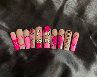 Kaws Nail Sets - Etsy