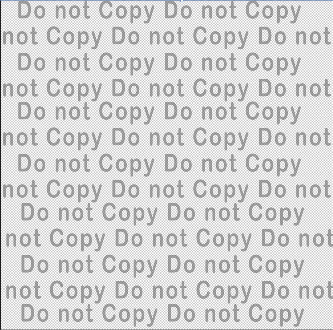 Do Not Copy PNG Watermark to Protect Files PNG File - Etsy