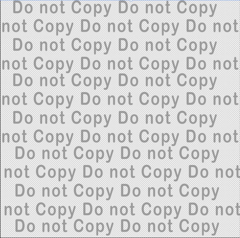 Do Not Copy PNG Watermark to Protect Files PNG File - Etsy