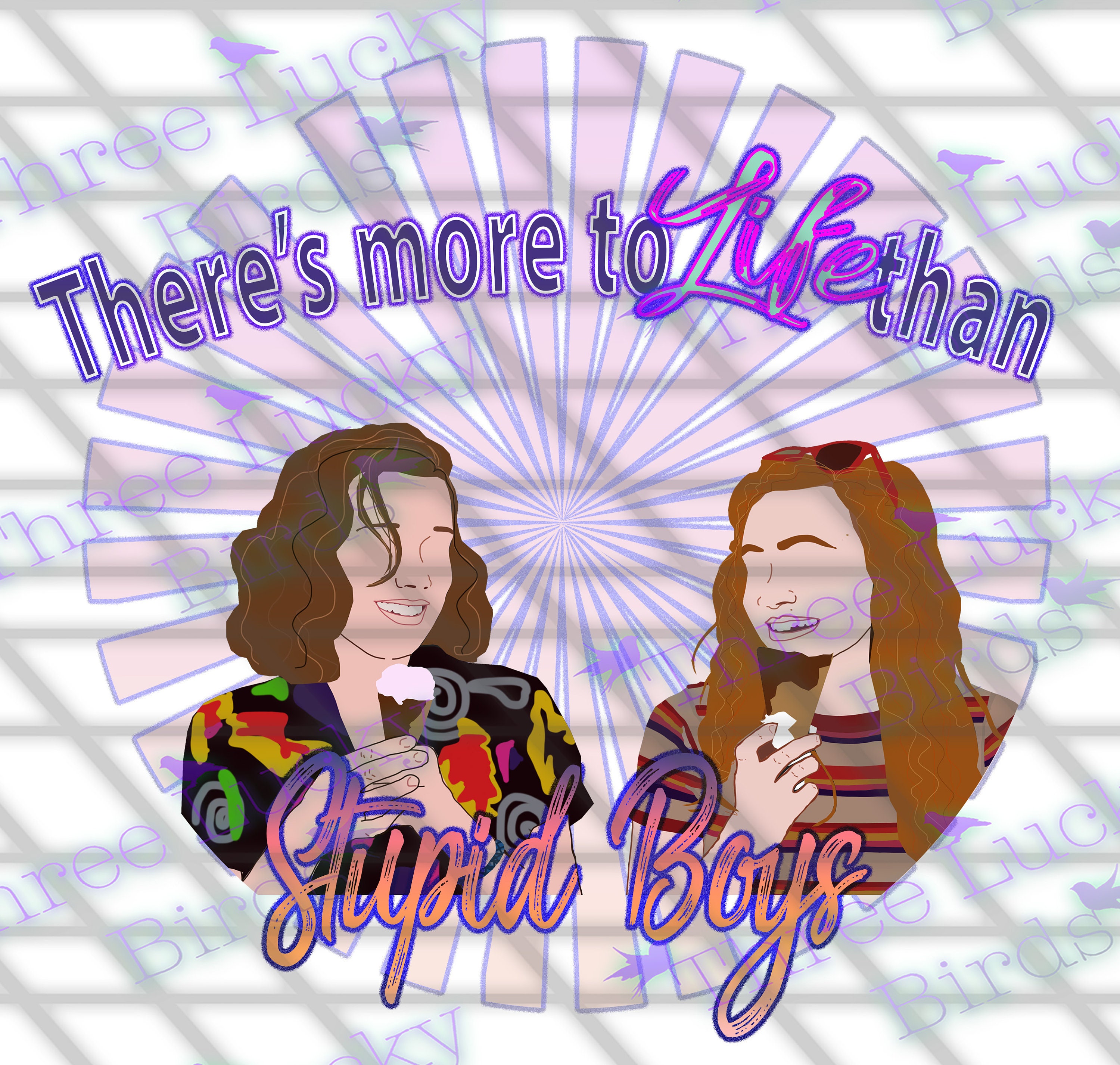 Eleven and Max Stupid Boys PNG Design for Sublimation - Etsy