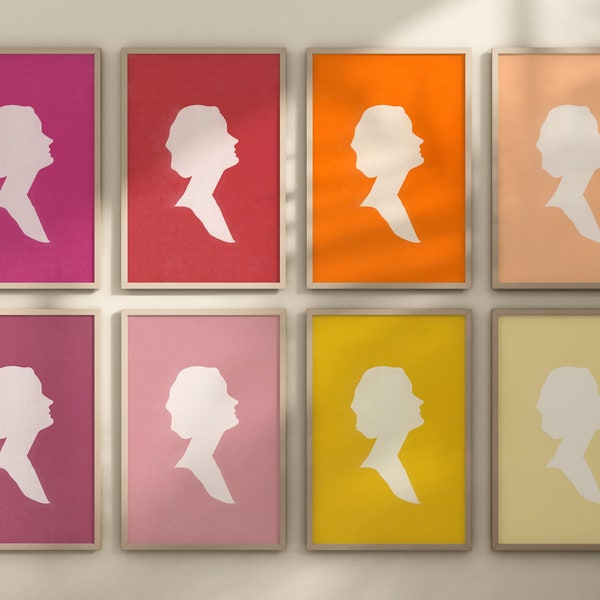 Silouhette Art - Etsy