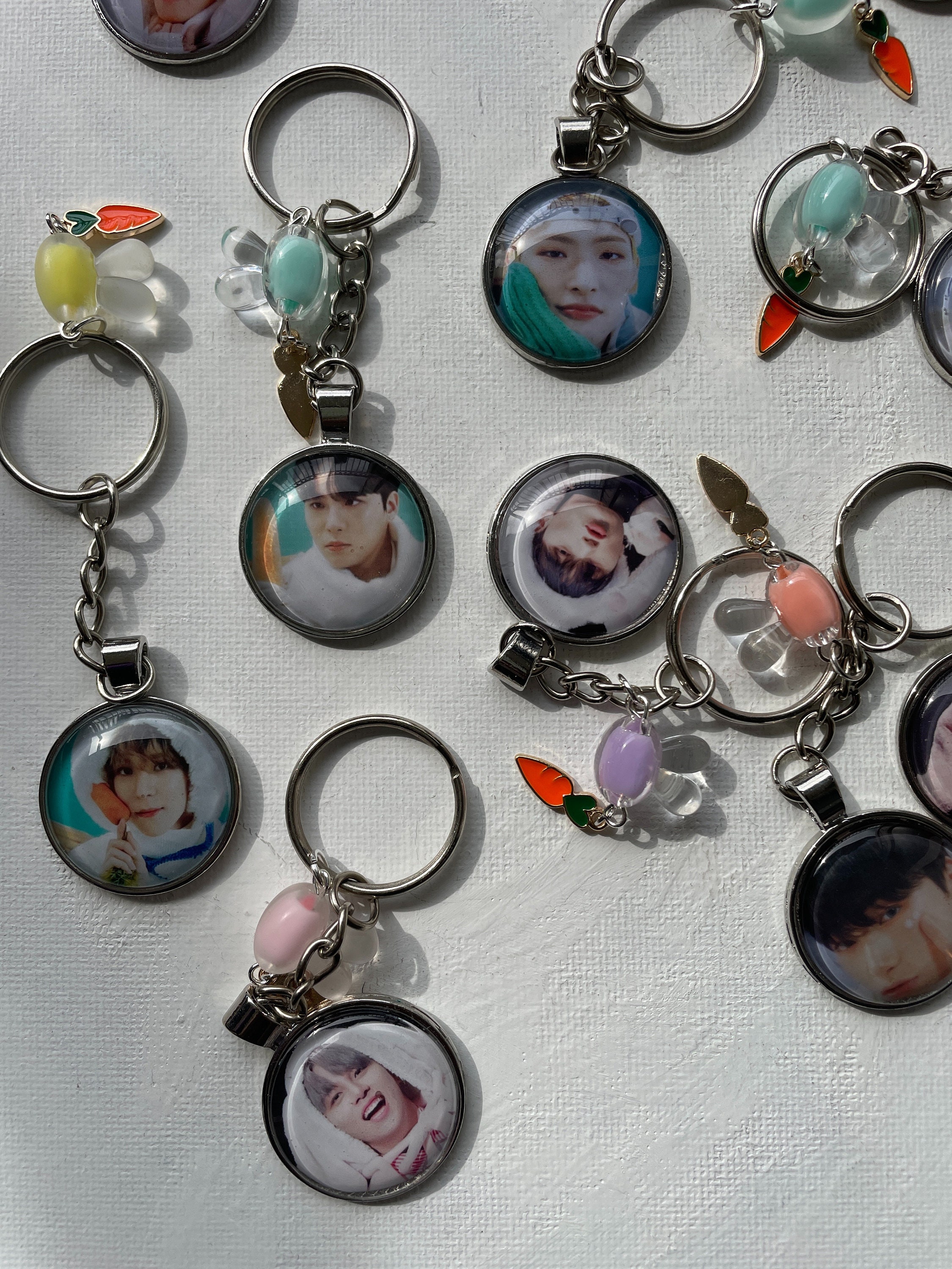 Ateez Bunny Inspired Keychains - Etsy