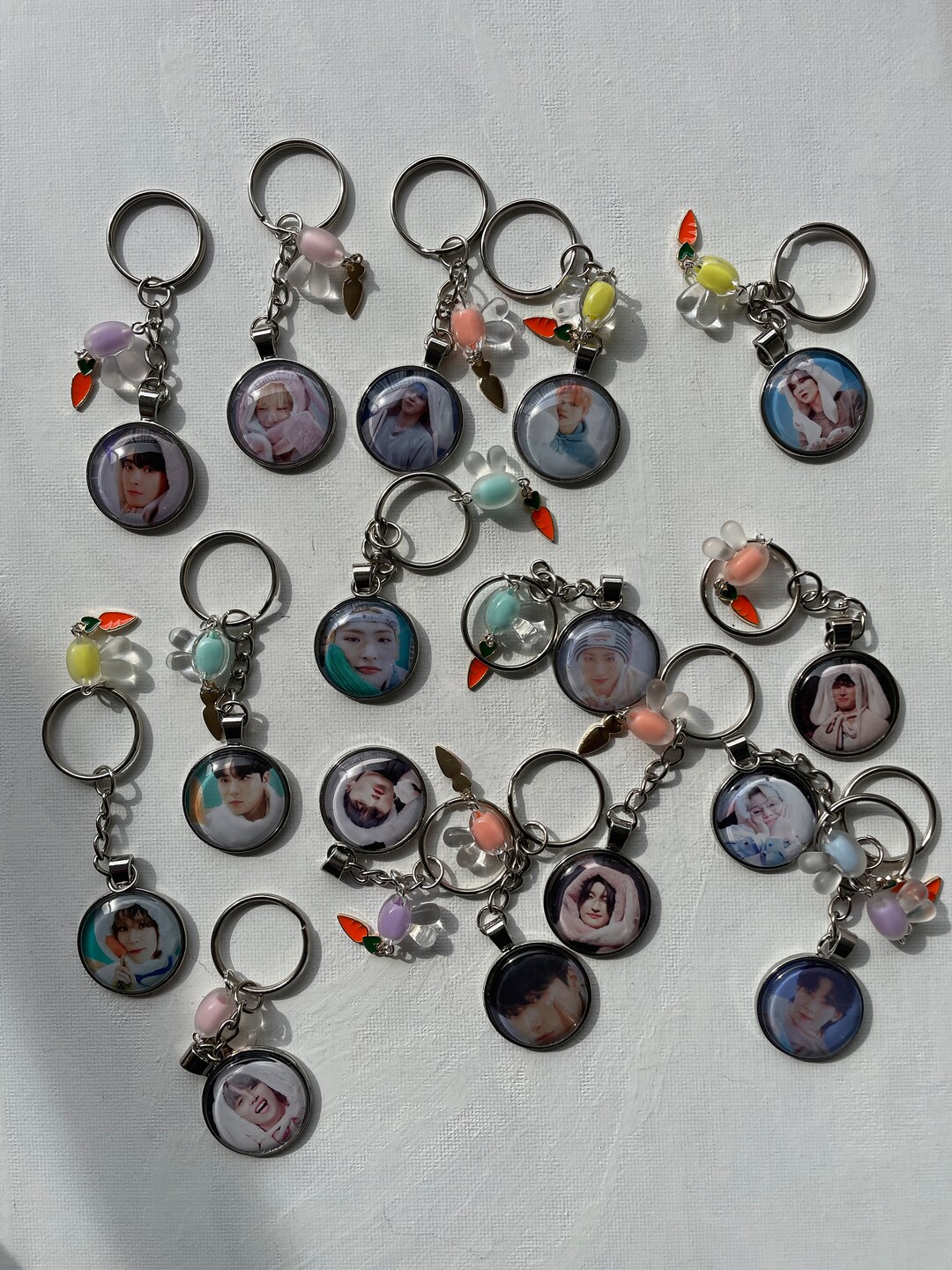 Ateez Bunny Inspired Keychains! - Etsy